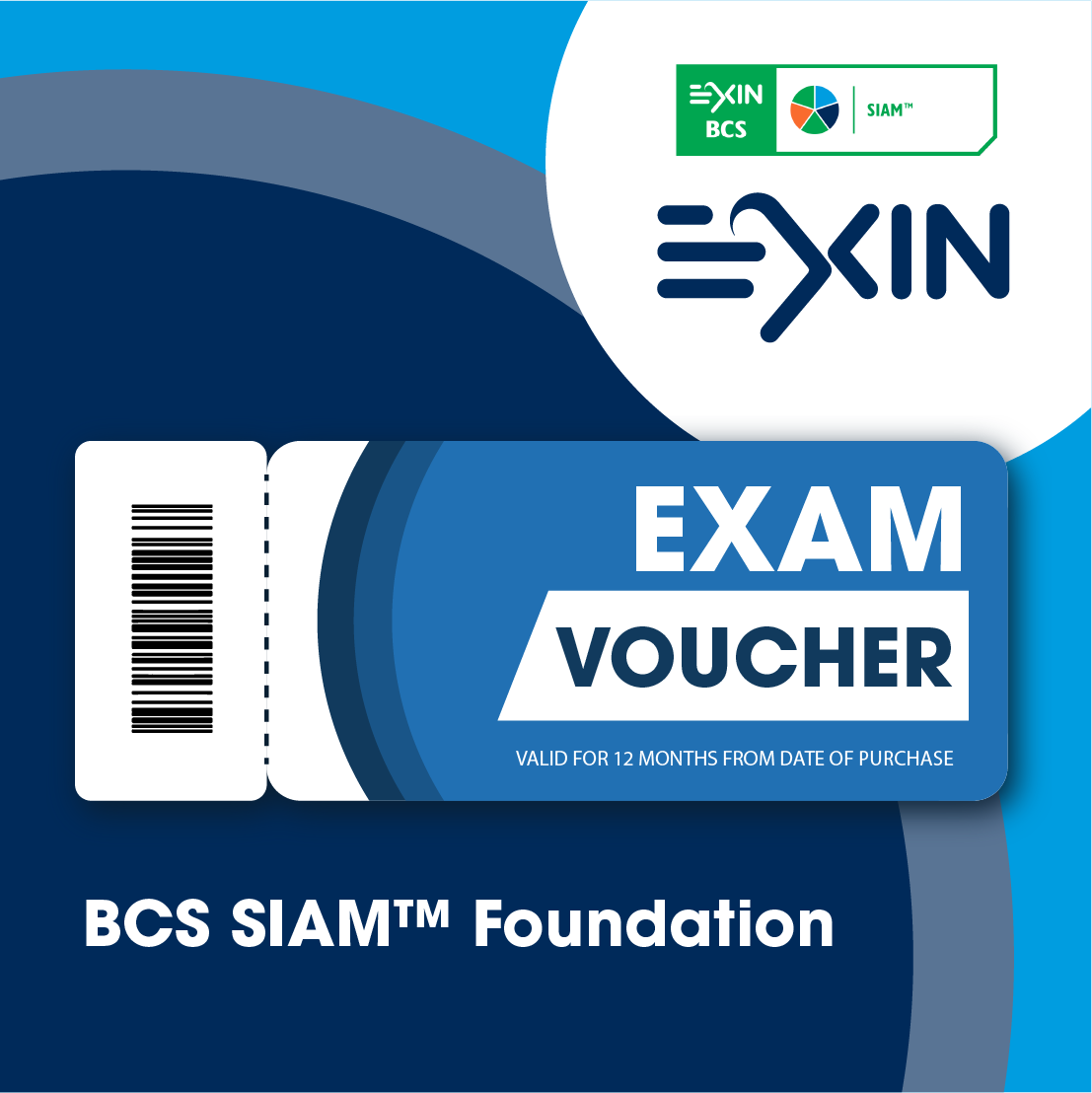 BCS SIAM™ Foundation - Exam Voucher - HDAA